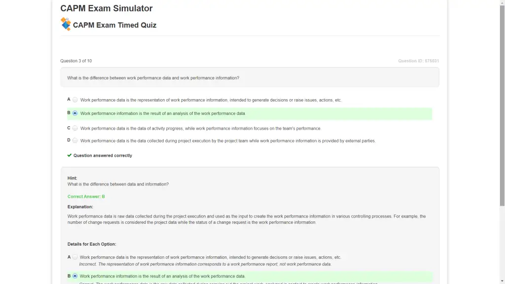 Best CAPM Practice Test Simulator [2024 Exam Questions] | PM-by-PM